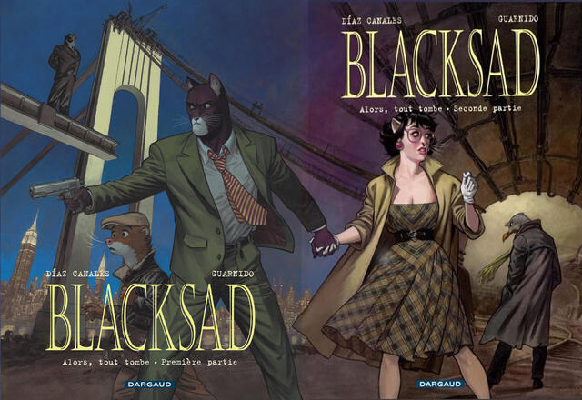 Blacksad 7 in november en een volgend project voor Juanjo Giuarnido en Alain Ayroles ...