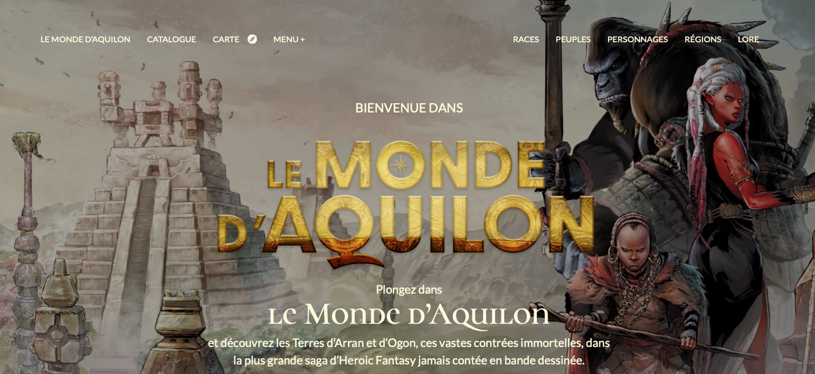 Arran-wereld ondergebracht in grotere wereld van Aquilon ...