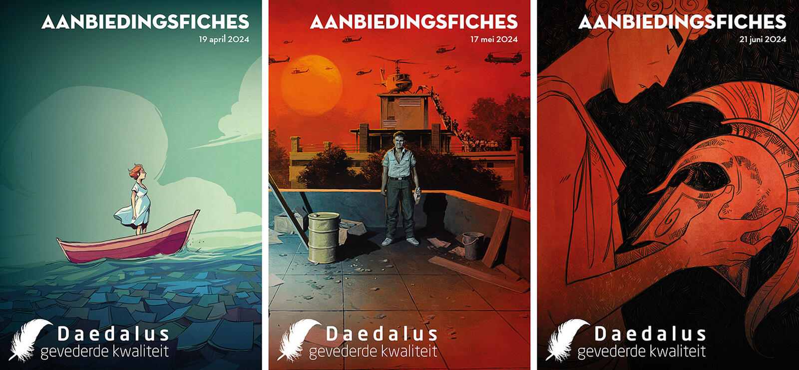 Daedalus in april tot juni 2024 | Vooruitblikken | Stripspeciaalzaak