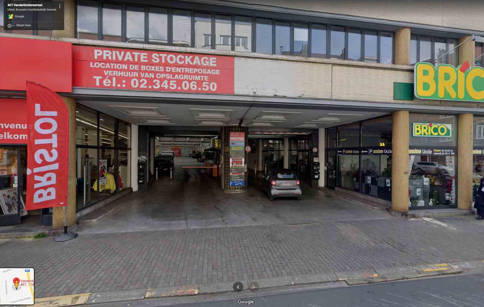 Franquins Quick-garage uit Robbedoes is nu een Brico | Flashback ...