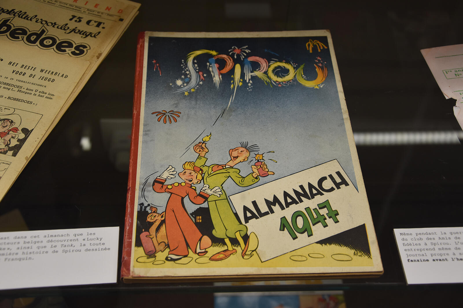 Expo 100 jaar Dupuis in Museum van Schone Kunsten in Charleroi ...