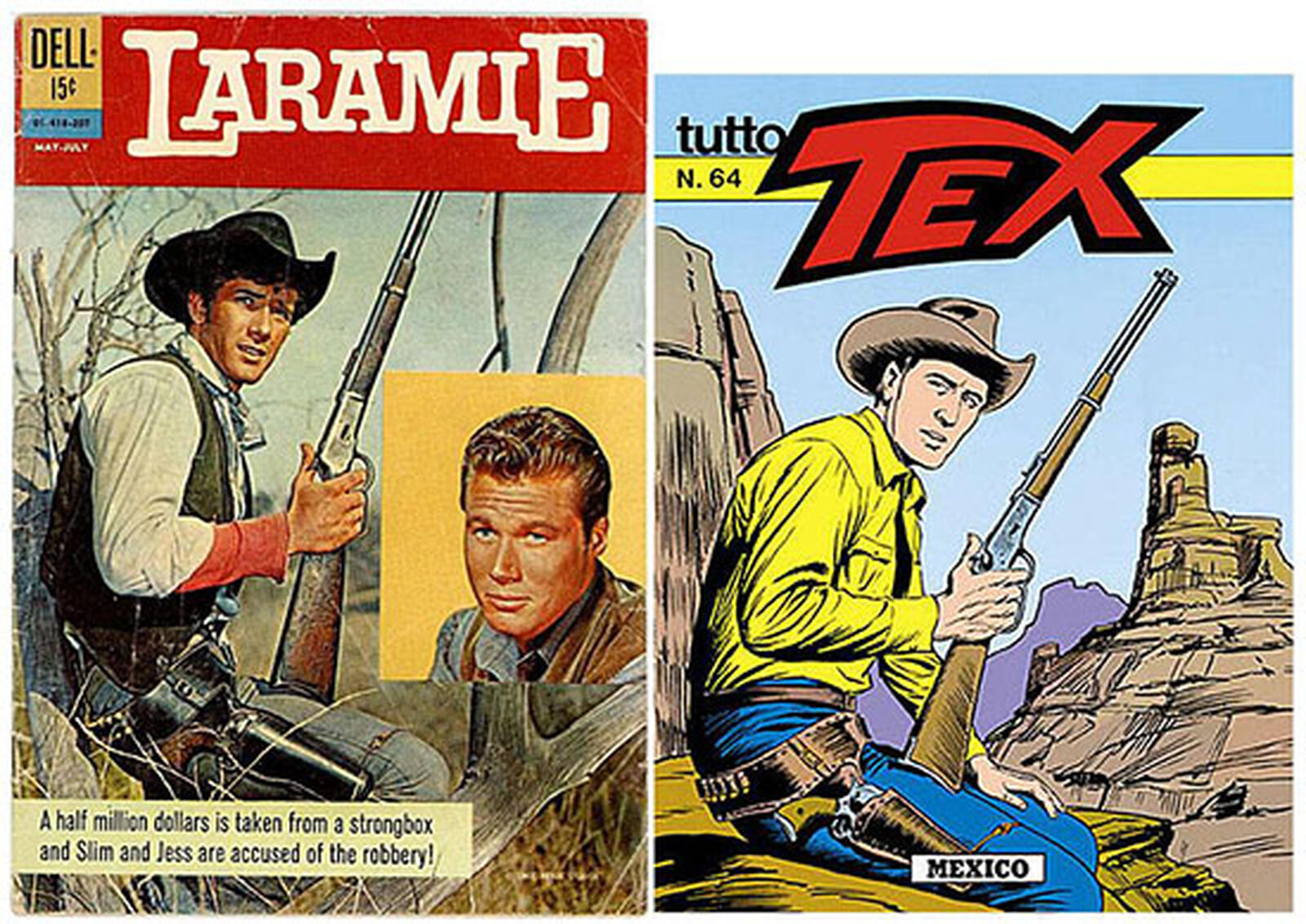 Copycatcovers voor Tex Willer | Flashback | Stripspeciaalzaak