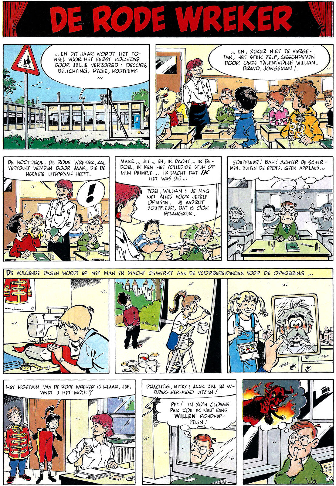 De Rode Wreker door Dirk Stallaert | Flashback | Stripspeciaalzaak