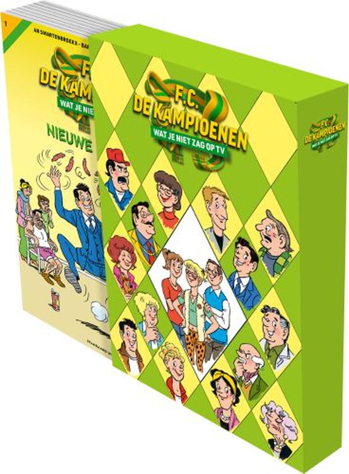 Nooit verfilmd tv-seizoen F.C. De Kampioenen in 8 stripverhalen ...