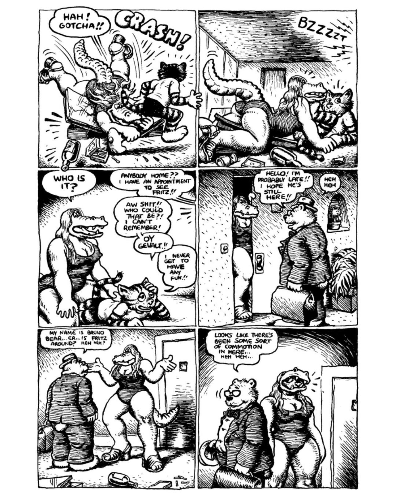 Heruitgave Robert Crumbs Fritz the Cat | Vooruitblikken | Stripspeciaalzaak