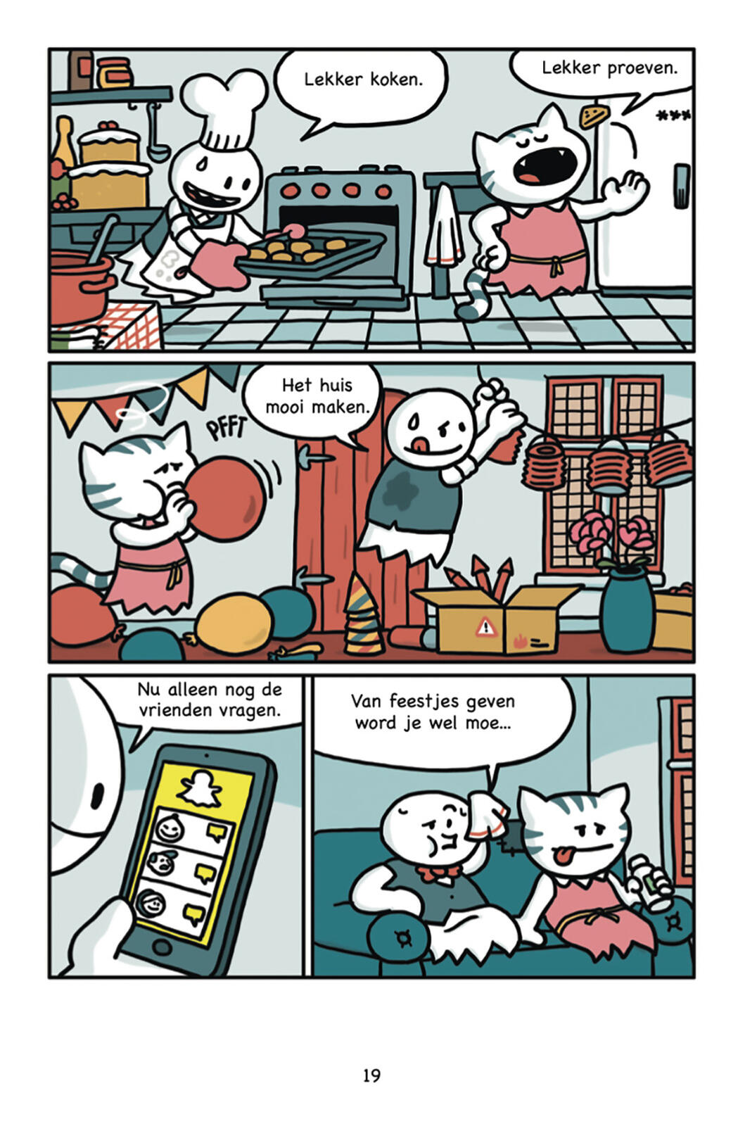 Altijd Feest!: Hendrik en Poes Vieren Nieuwjaar | Pas verschenen ...