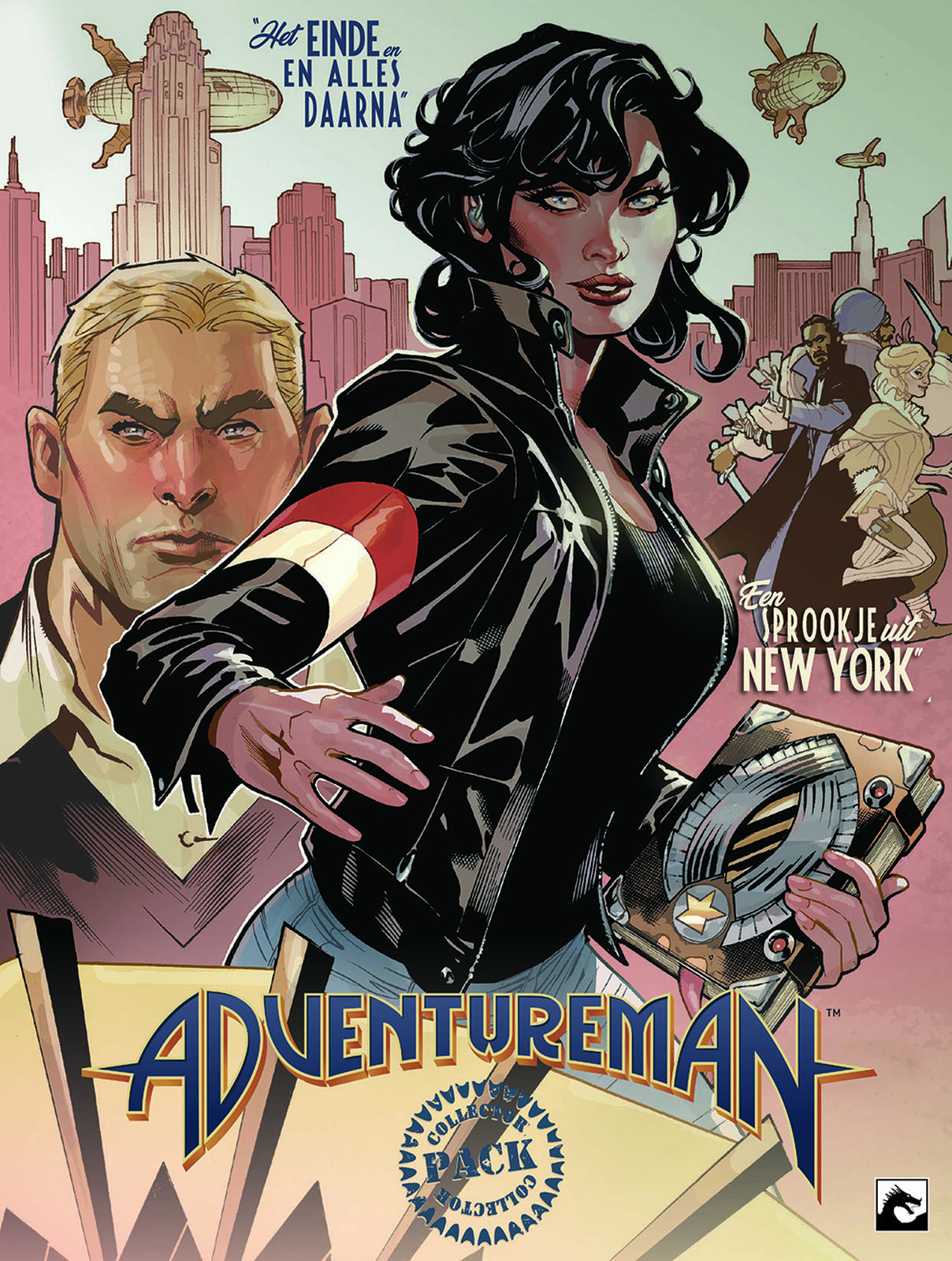 Adventureman 1-2-3-4 (collector pack) | Pas verschenen | Stripspeciaalzaak