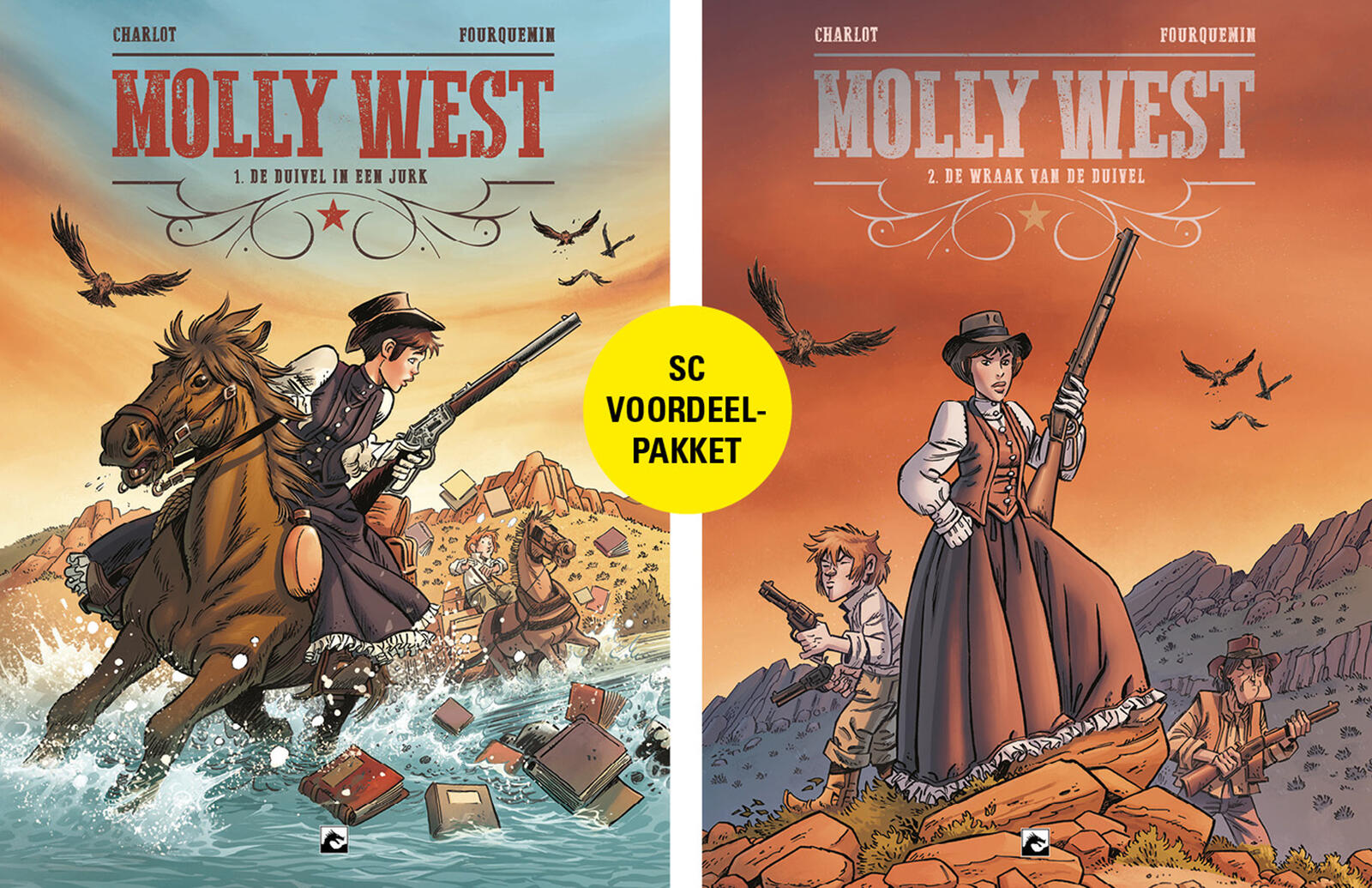 Molly West 1-2 (voordeelpakket, softcover) | Pas verschenen ...