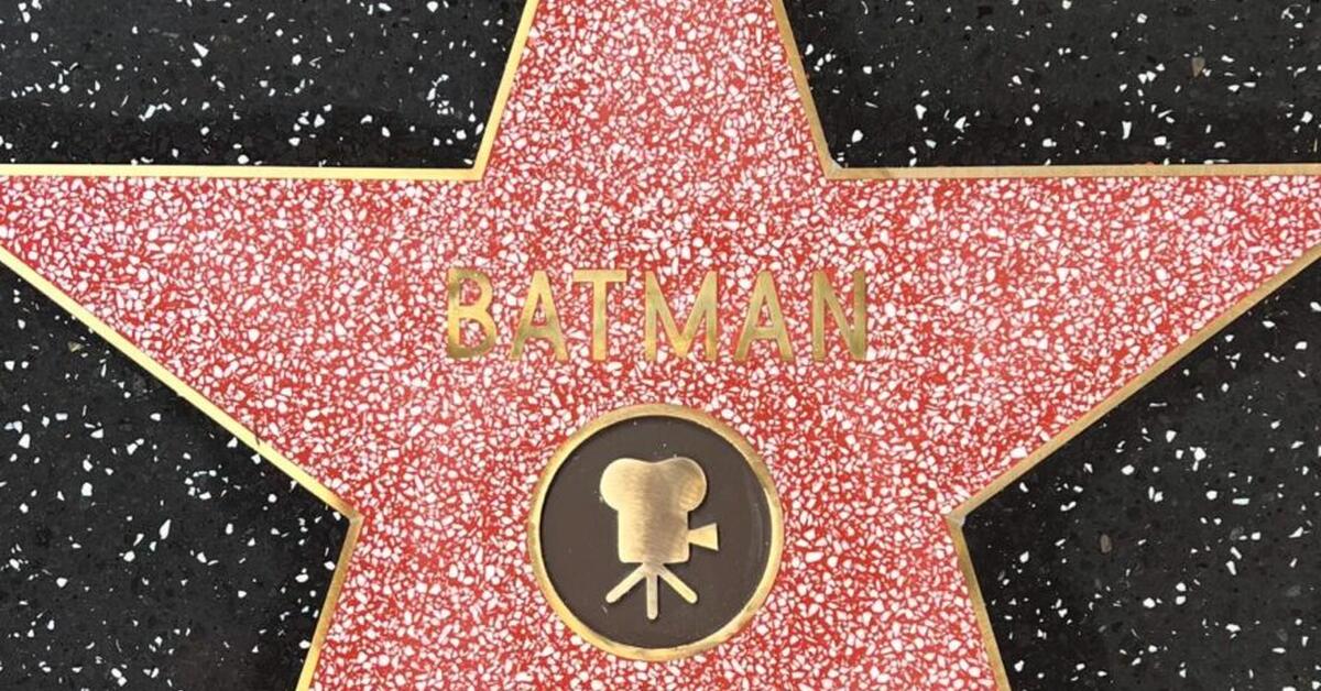 Batman krijgt als eerste superheld een ster op The Hollywood Walk of ...