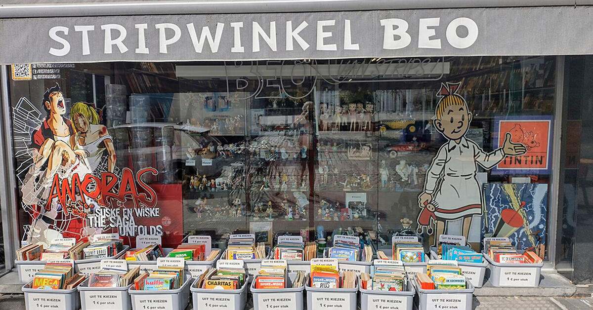 Winkel in de kijker: Stripwinkel Beo (Antwerpen) | In de kijker | Stripspeciaalzaak